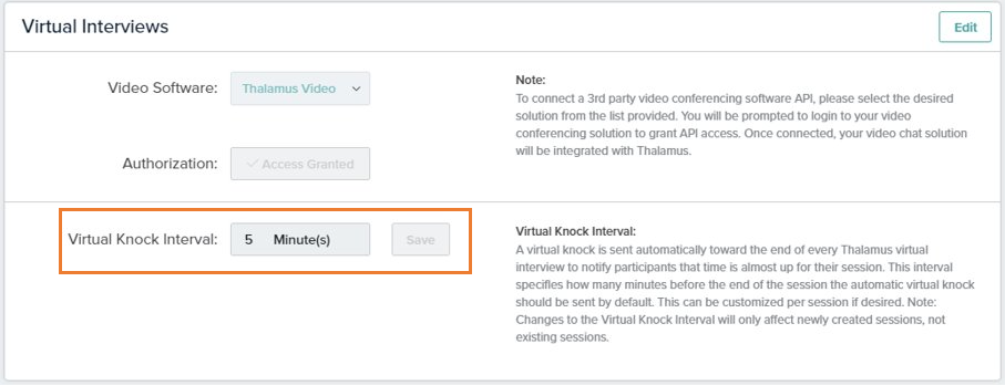Calendar Settings Overview (Global Program Settings) – ThalamusGME