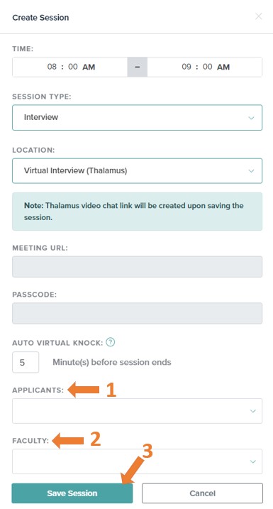 Building your Interview day Itinerary using the Manual Itinerary ...