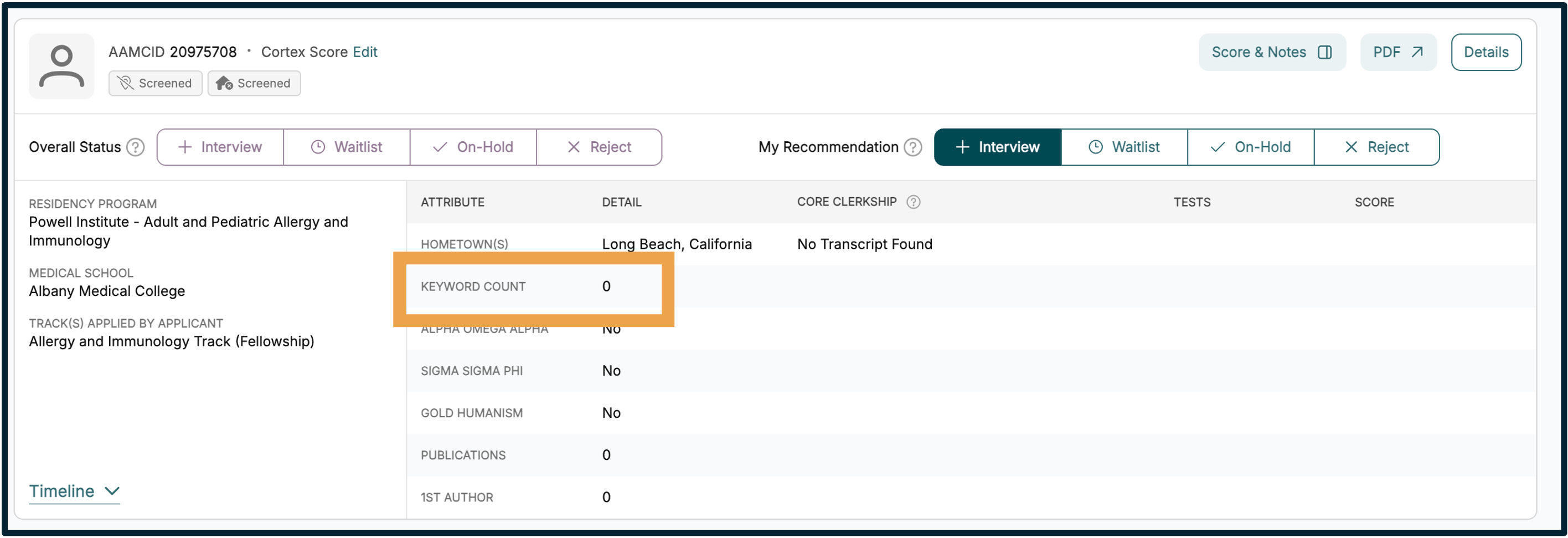 What is the difference between Search and Keywords in Cortex? – ThalamusGME