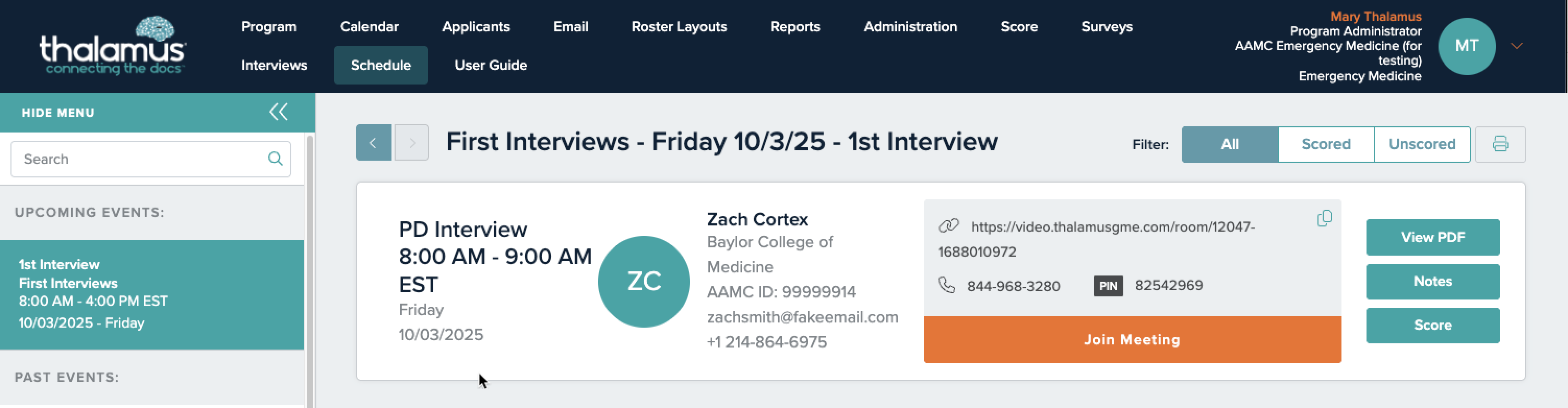 Accessing the Thalamus Video Interview Platform (Virtual Interviews ...
